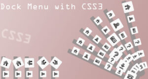 Dock Menu with CSS 3 - Techstream