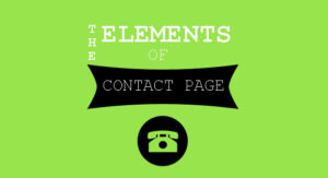 The Elements of a Contact Page - Techstream
